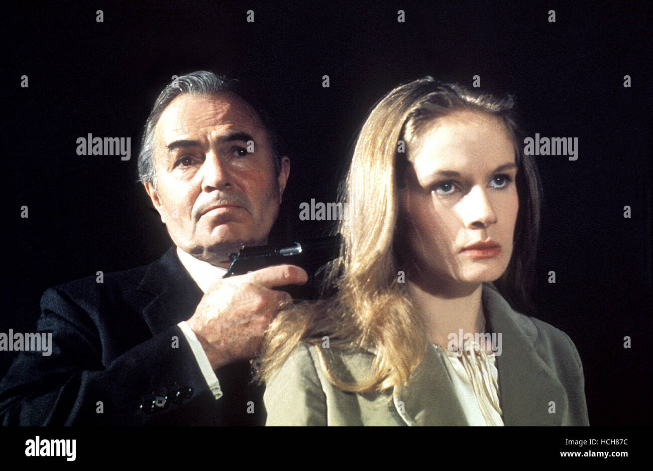 THE MACKINTOSH MAN, Dominique Sanda, James Mason, 1973 Stock Photo - Alamy