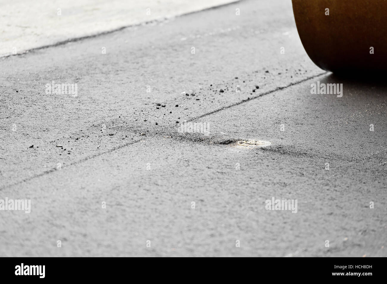 Asphalt wheeled paving machine hi-res stock photography and images - Alamy