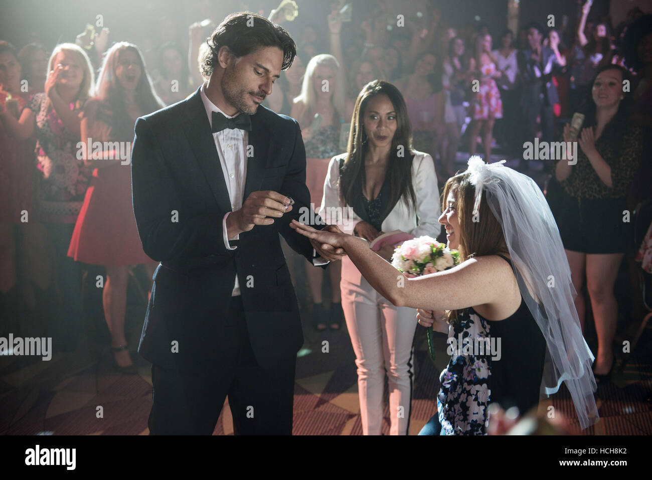 MAGIC MIKE XXL, Joe Manganiello (tuxedo), Jada Pinkett Smith (center ...