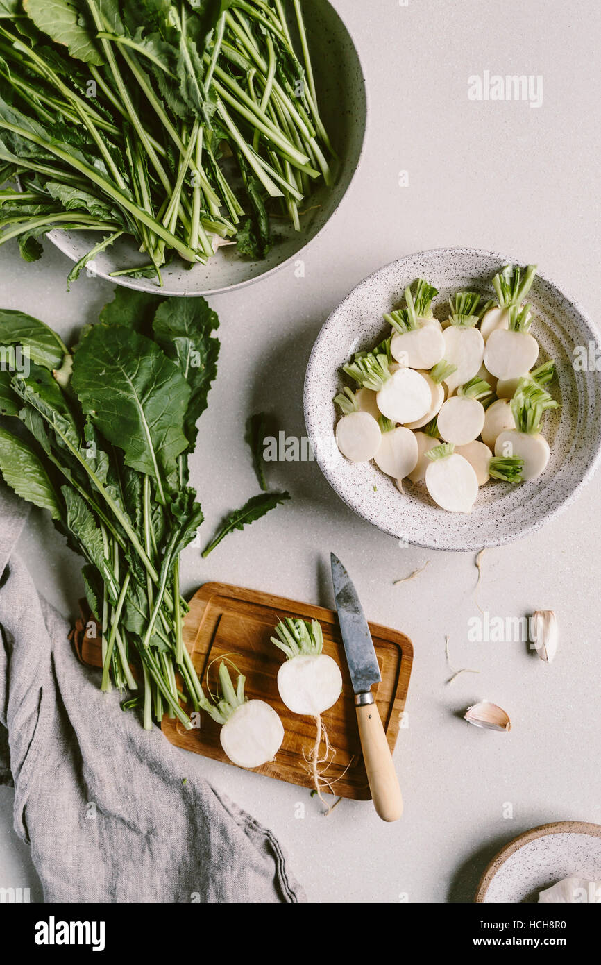 Japanese turnips hi-res stock photography and images - Alamy