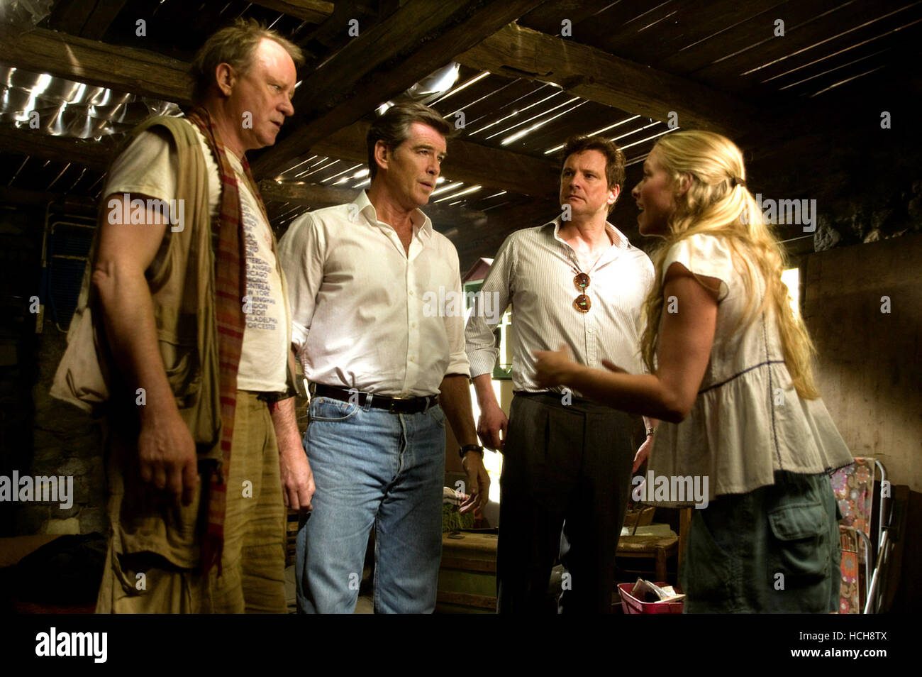 MAMMA MIA!, Stellan Skarsgard, Pierce Brosnan, Colin Firth, Amanda ...