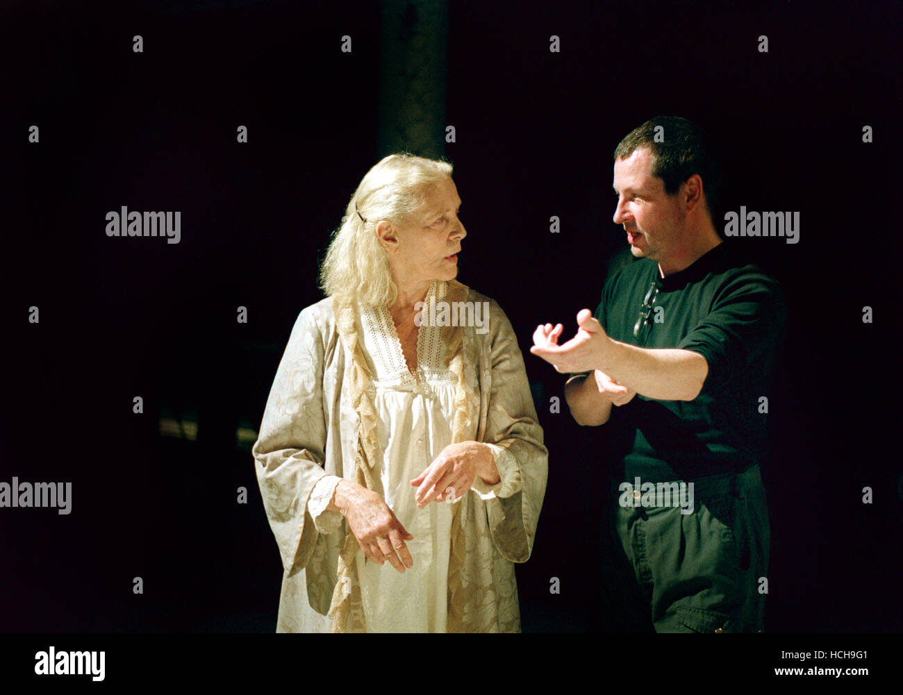 MANDERLAY, Lauren Bacall, Lars Von Trier, on set, 2005, ©IFC Films ...
