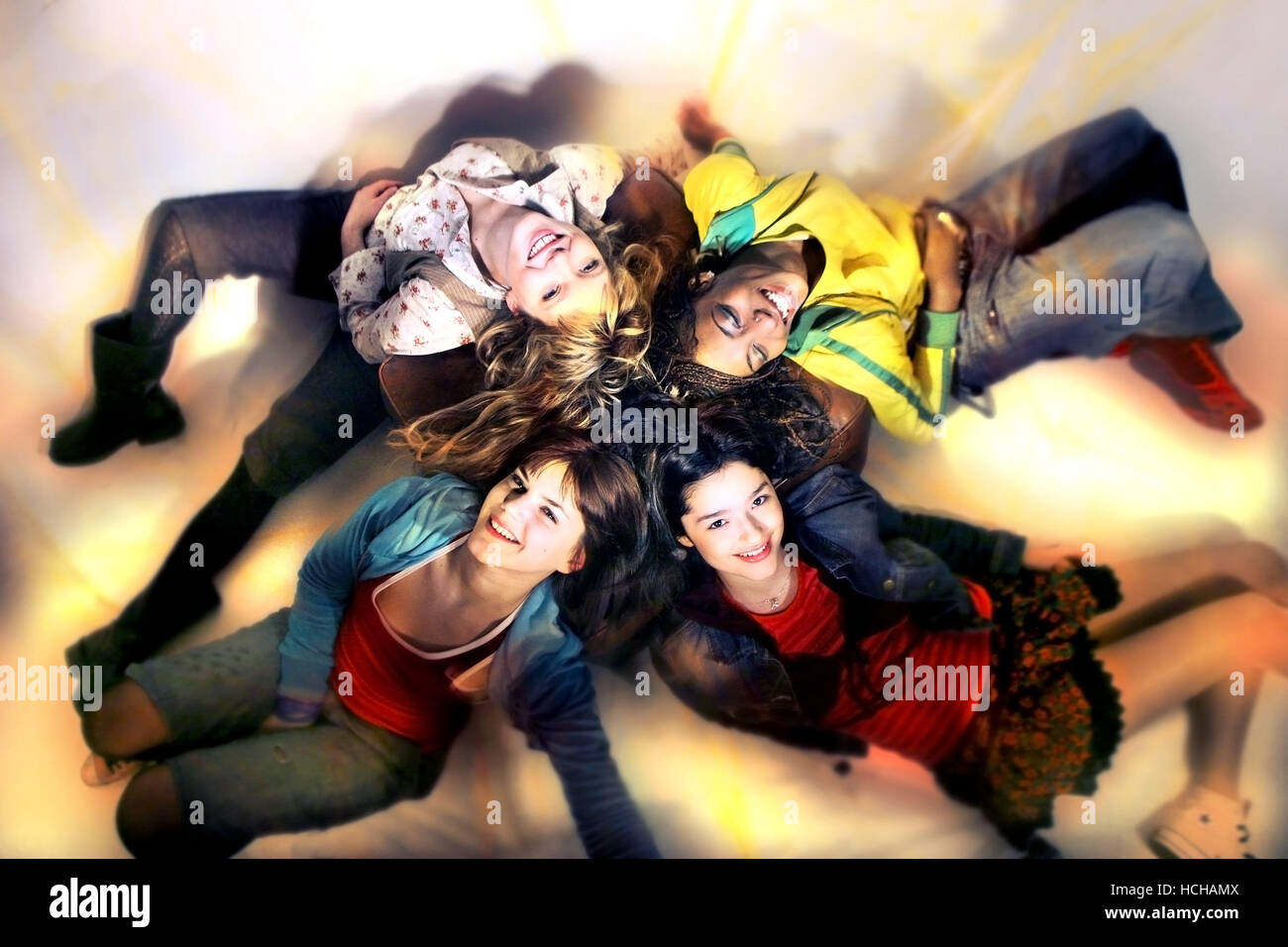 MES COPINES, top: Lea Seydoux, Djena Tsimba, bottom: Stephanie ...