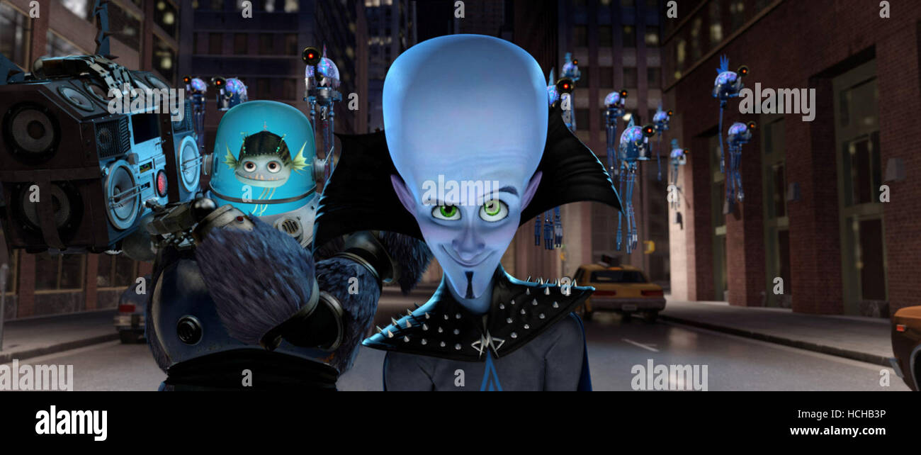 MEGAMIND, Megamind (voice of Will Ferrell, right), 2010, ©Paramount ...