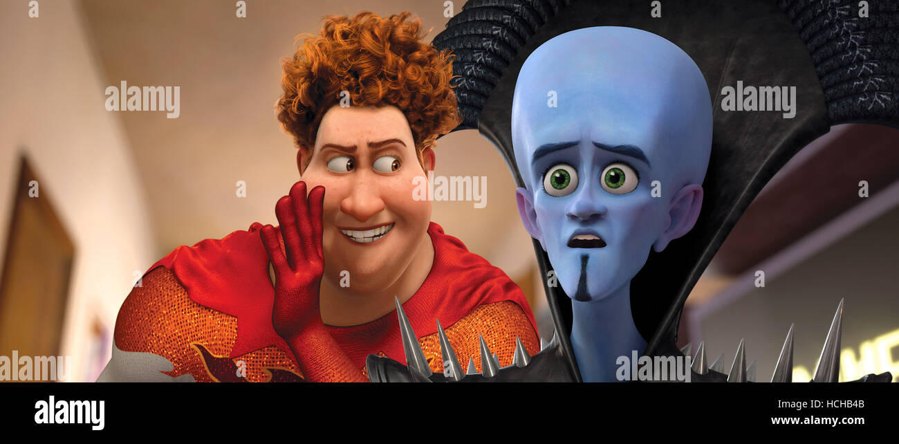 MEGAMIND, l-r: Tighten (voice by Jonah Hill), Megamind (voice by Will ...