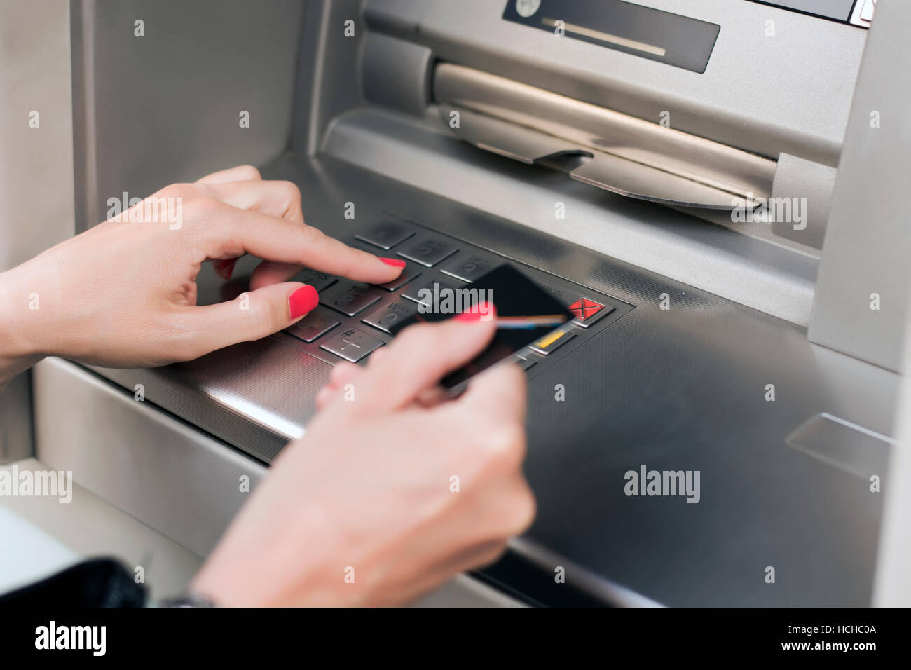 Atm keyboard hi-res stock photography and images - Alamy