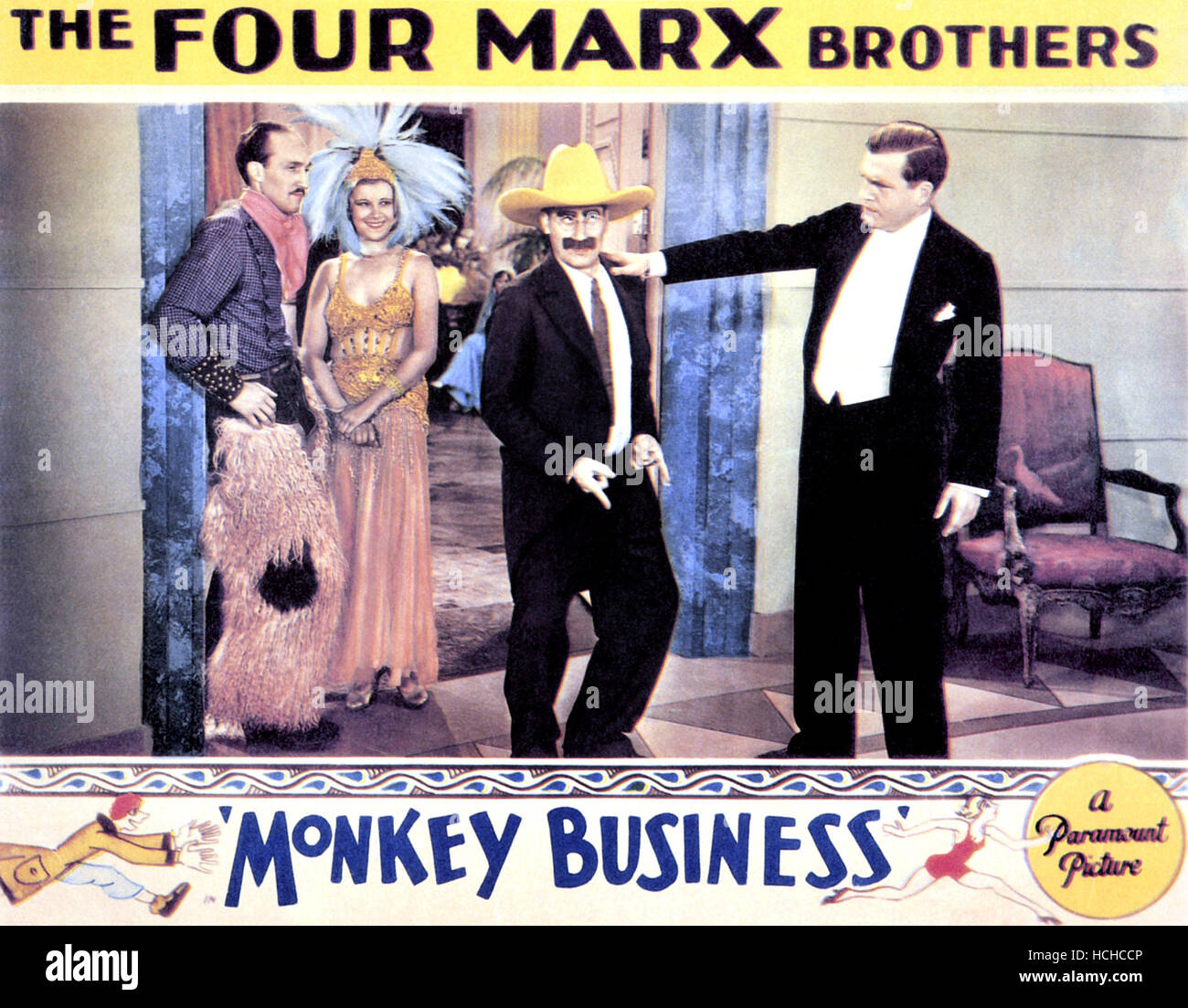 MONKEY BUSINESS, from left: Cyril Ring, Ruth Hall, Groucho Marx ...