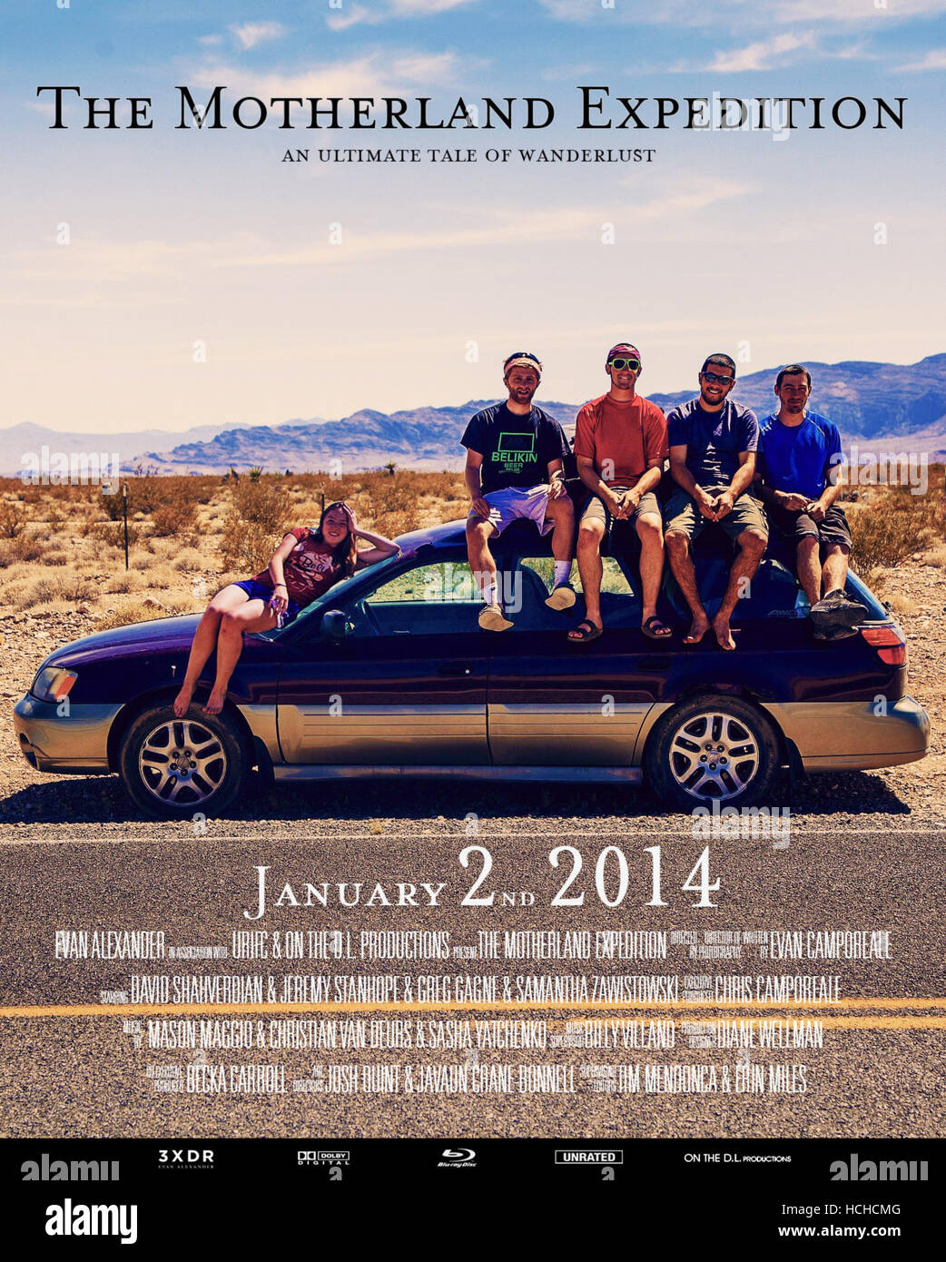 THE MOTHERLAND EXPEDITION, US poster, 2014 Stock Photo - Alamy