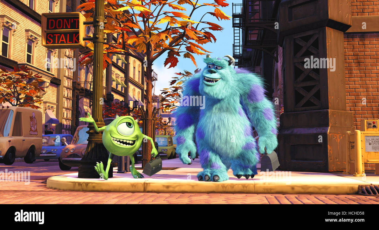 MONSTERS INC., Mike Wazowski, James P. Sullivan, (aka 'Sulley'), 2001 ...
