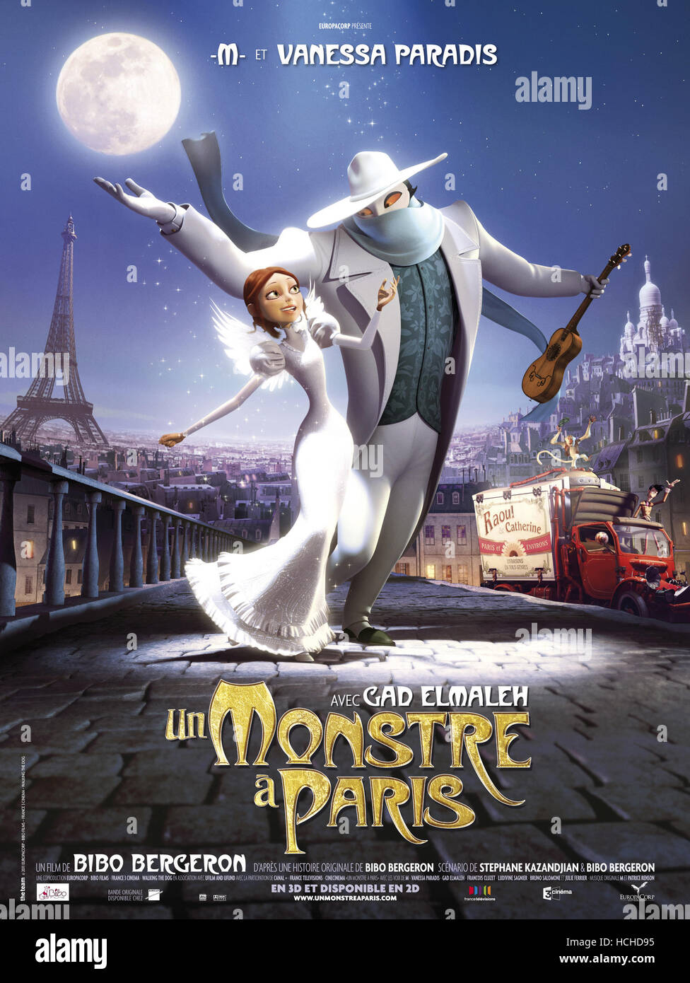 A MONSTER IN PARIS, (aka UN MONSTRE A PARIS), French poster art, from ...