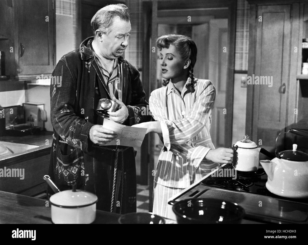 THE MORE THE MERRIER, Charles Coburn, Jean Arthur, 1943 Stock Photo - Alamy