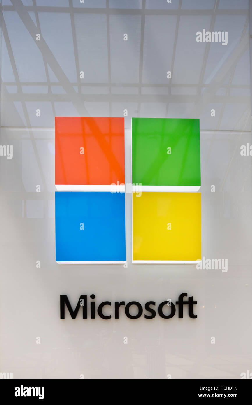 Microsoft logo hi-res stock photography and images - Alamy