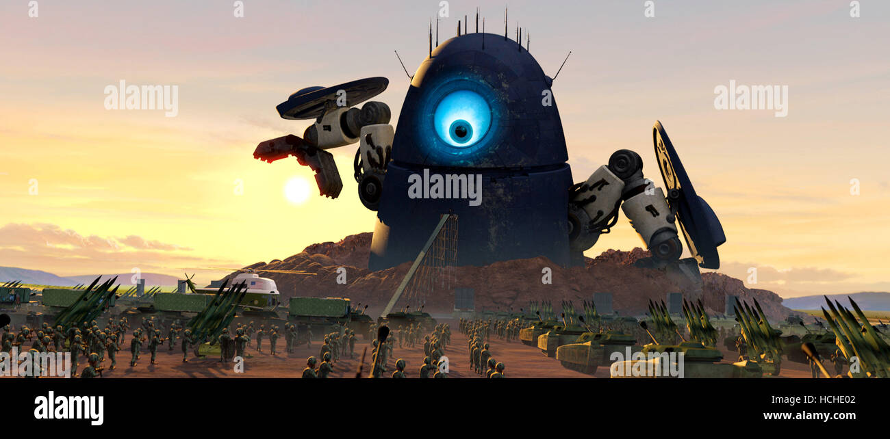 MONSTERS VS. ALIENS, 2009. ©Paramount/Courtesy Everett Collection Stock ...