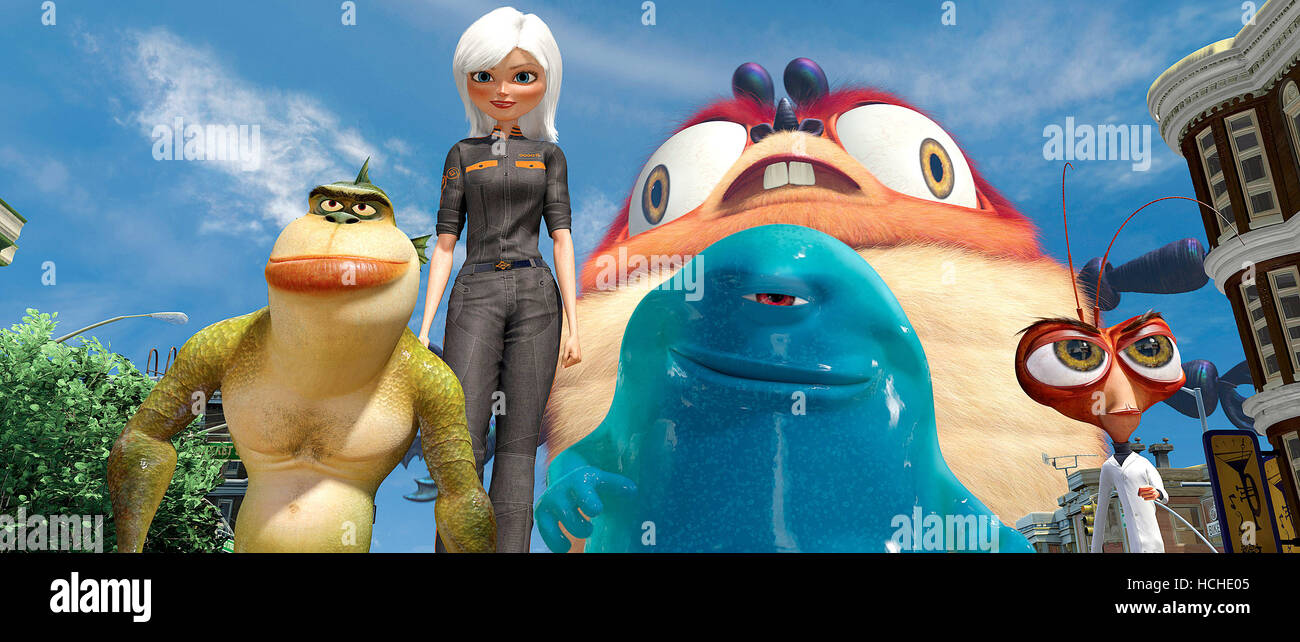 MONSTERS VS. ALIENS, from left: The Missing Link (voice: Will Arnett ...