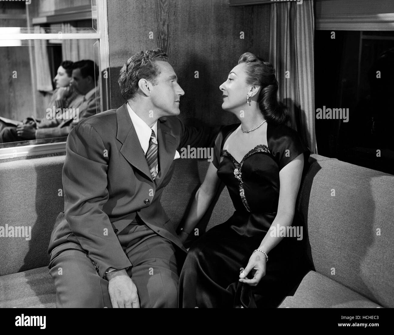 MRS. O'MALLEY AND MR. MALONE, from left: James Whitmore, Ann Dvorak ...