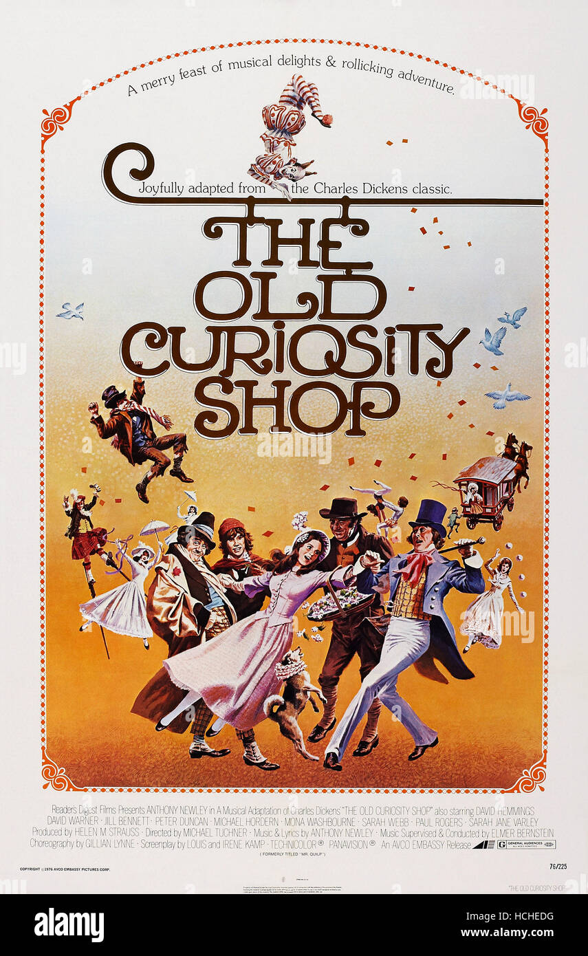 MR. QUILP, (aka THE OLD CURIOSITY SHOP), US poster art, left: Anthony ...