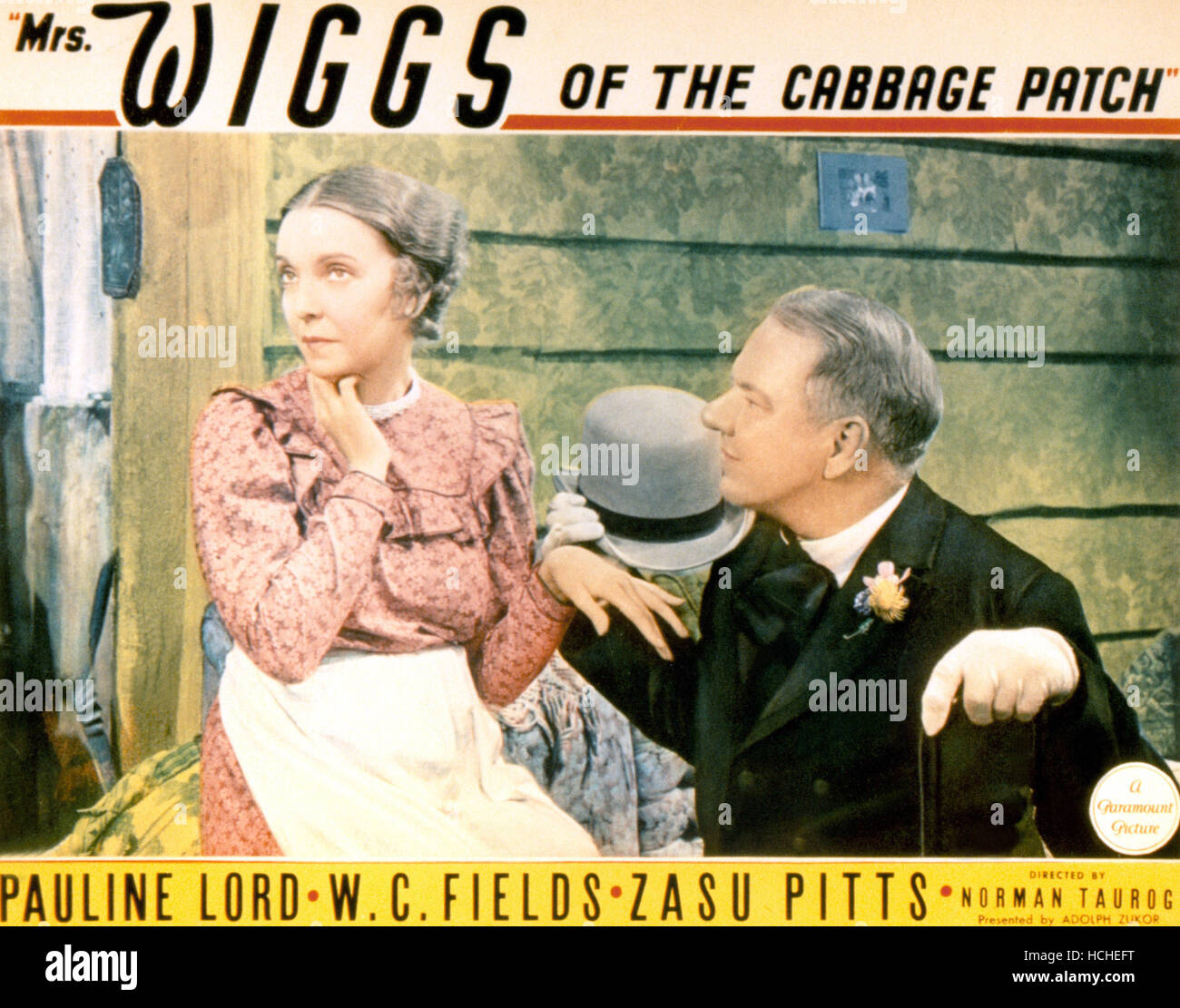 MRS WIGGS OF THE CABBAGE PATCH, from left: Zasu Pitts, W C Fields, 1934 ...