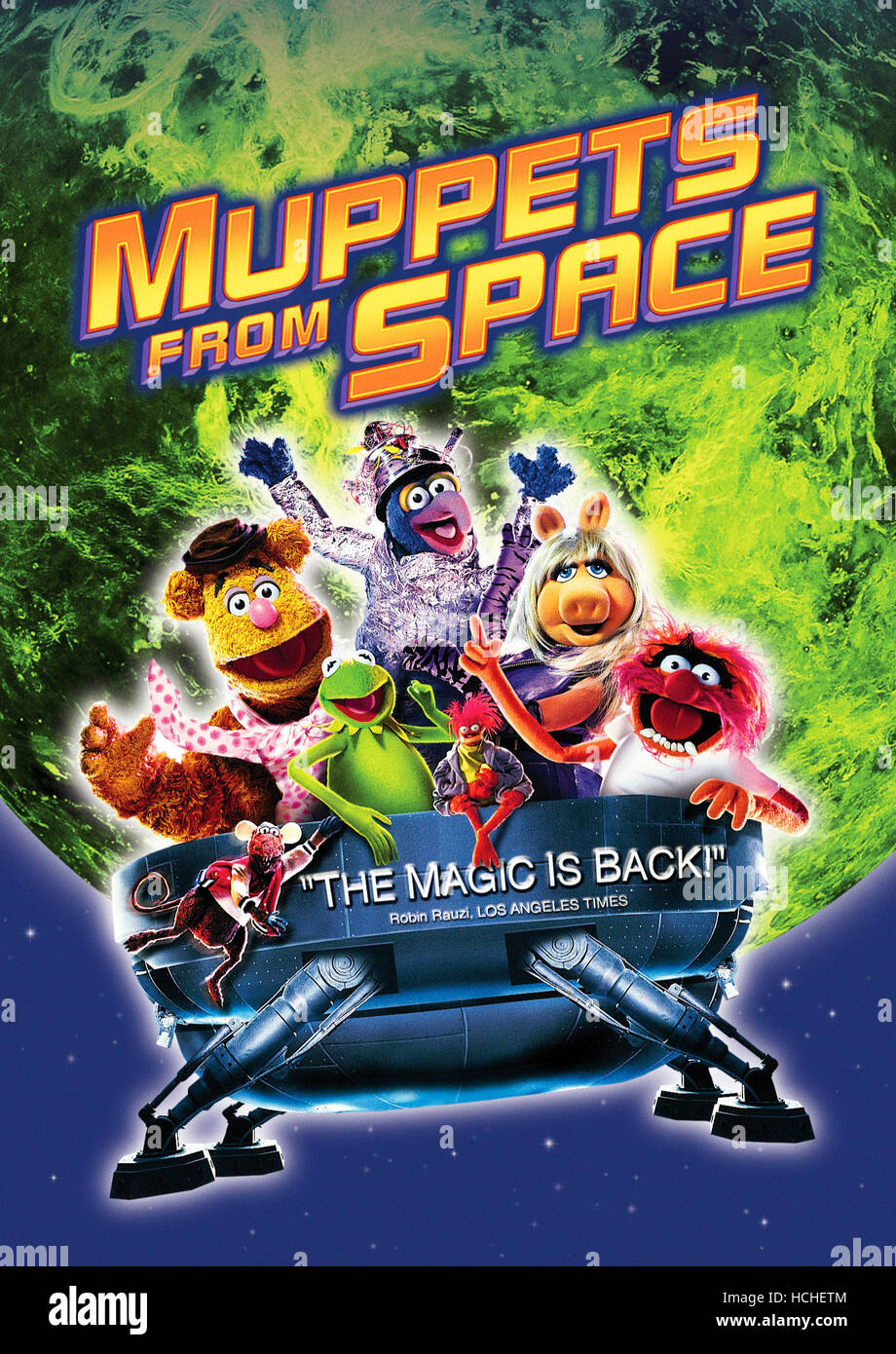 MUPPETS FROM SPACE, top from left: Fozzie Bear, Kermit the Frog, Gonzo ...
