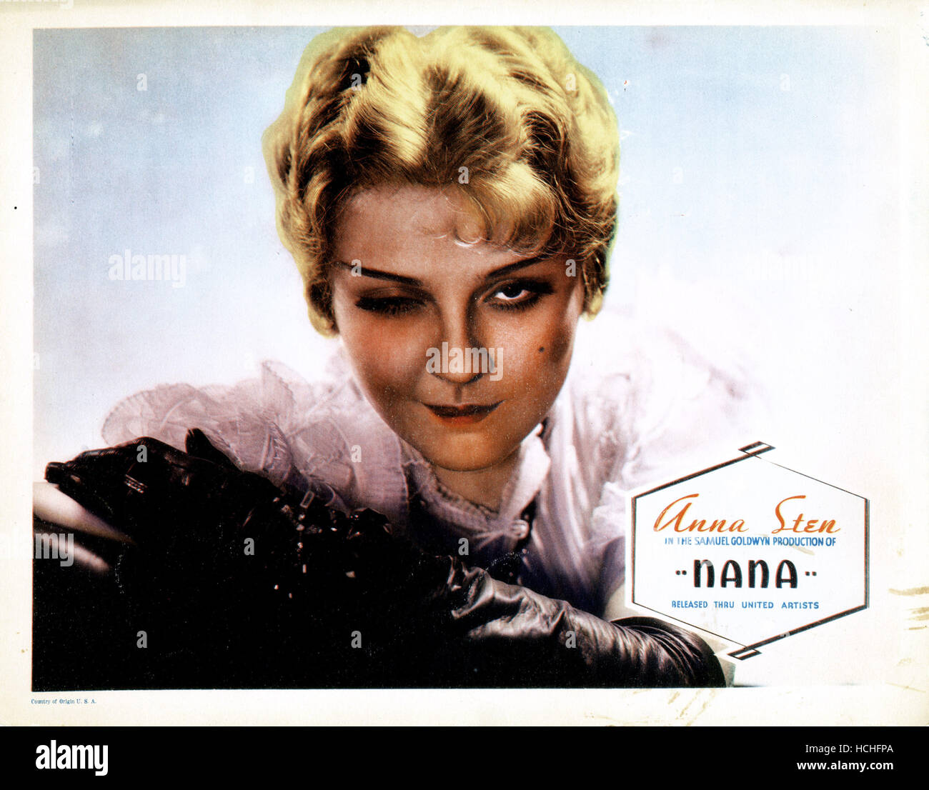NANA, Anna Sten, 1934 Stock Photo - Alamy