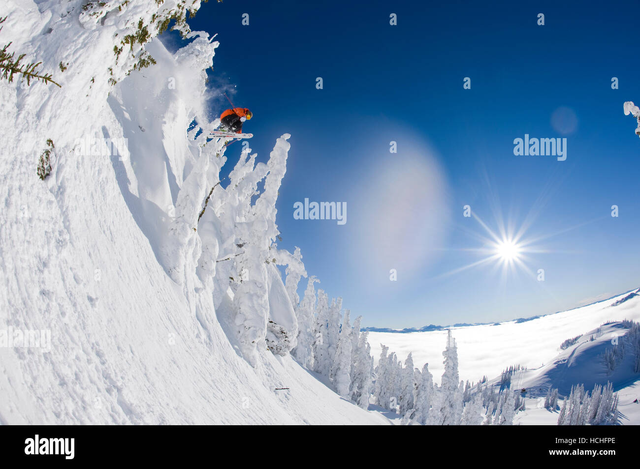 Rory Bushfield Skiing