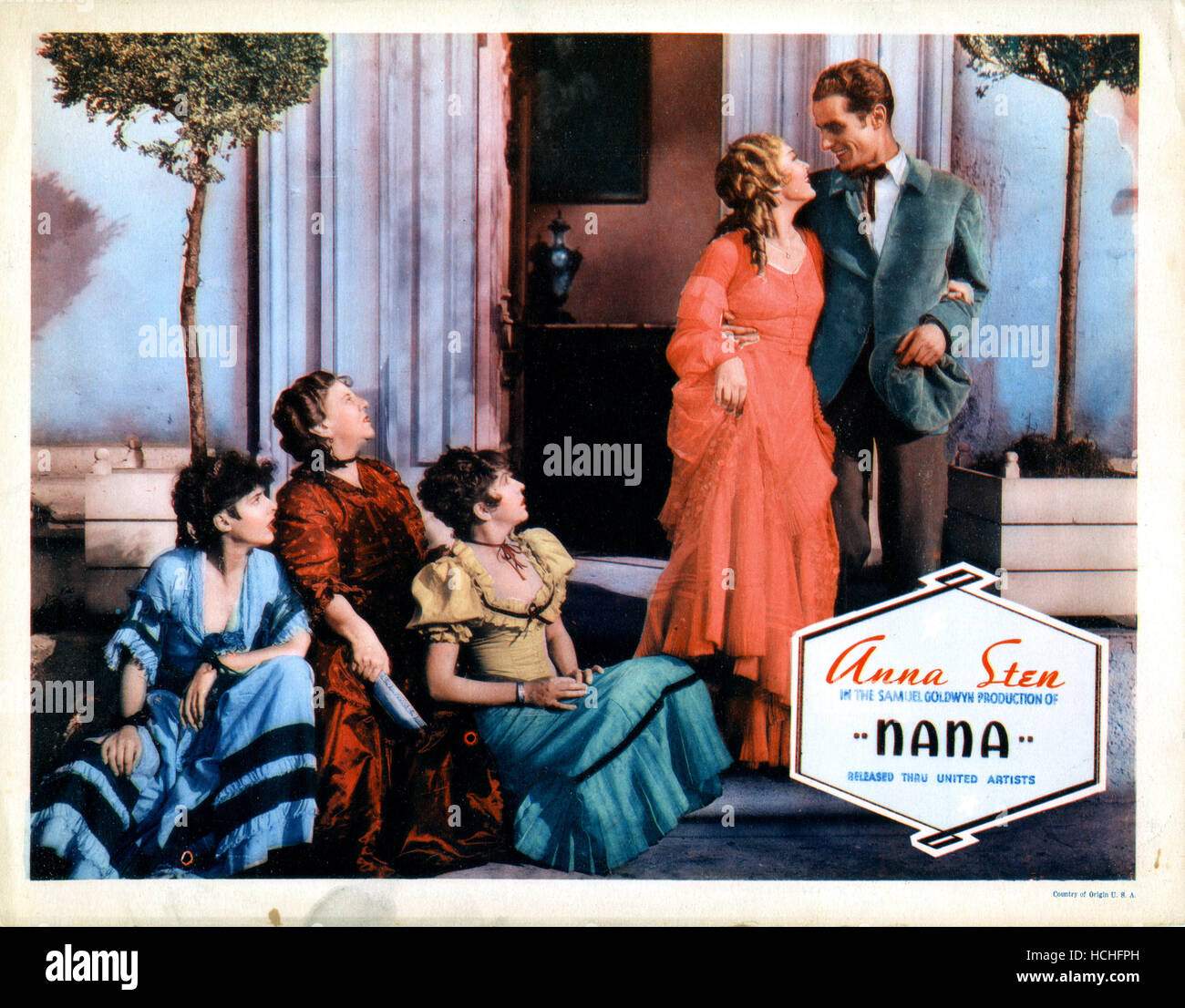 NANA, Anna Sten, Phillips Holmes, 1934 Stock Photo - Alamy