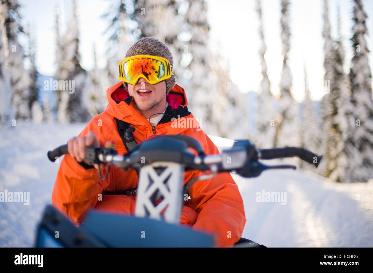 Rory Bushfield Skiing