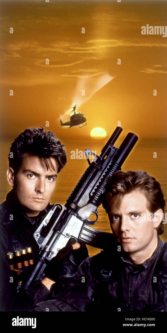 NAVY SEALS, Charlie Sheen, Michael Biehn, 1990, (c) Orion/courtesy ...