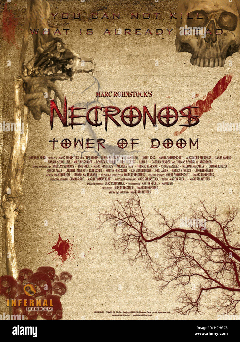 NECRONOS, (aka NECRONOS: TOWER OF DOOM), British poster art, 2010 ...