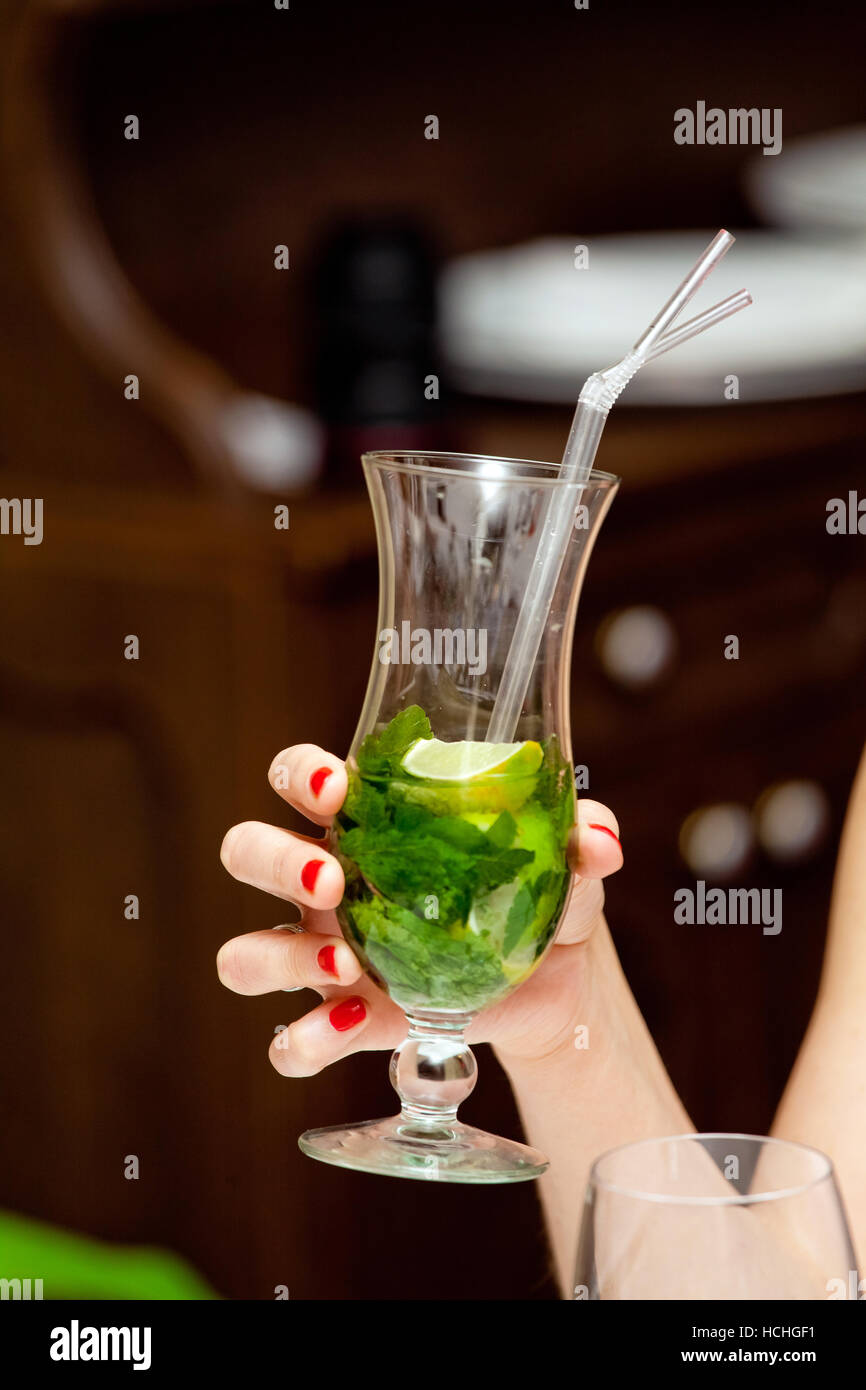 Finger food party woman hi-res stock photography and images - Alamy