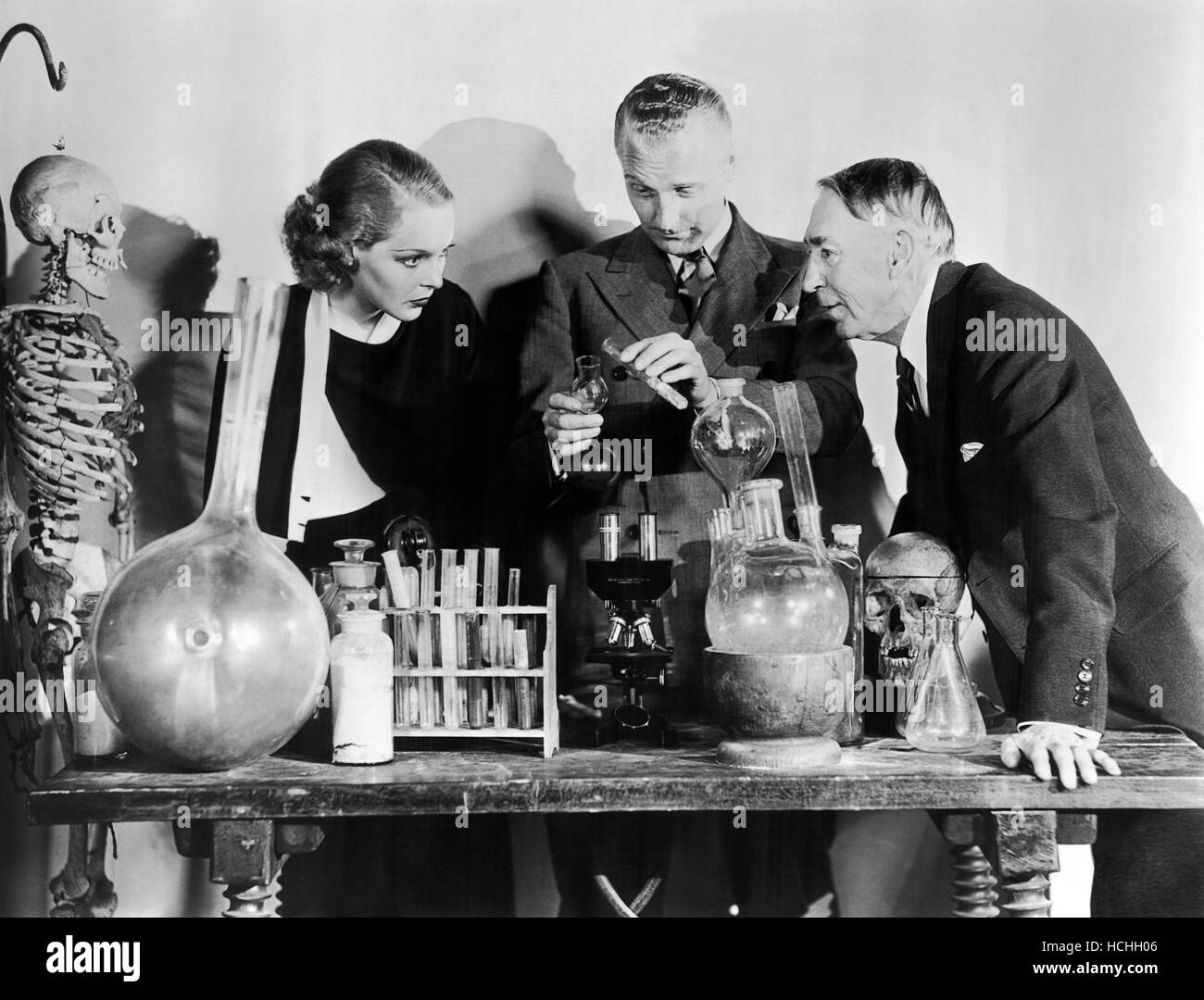 NIGHT OF TERROR, Sally Blane, George Meeker, Tully Marshall, 1933 Stock ...