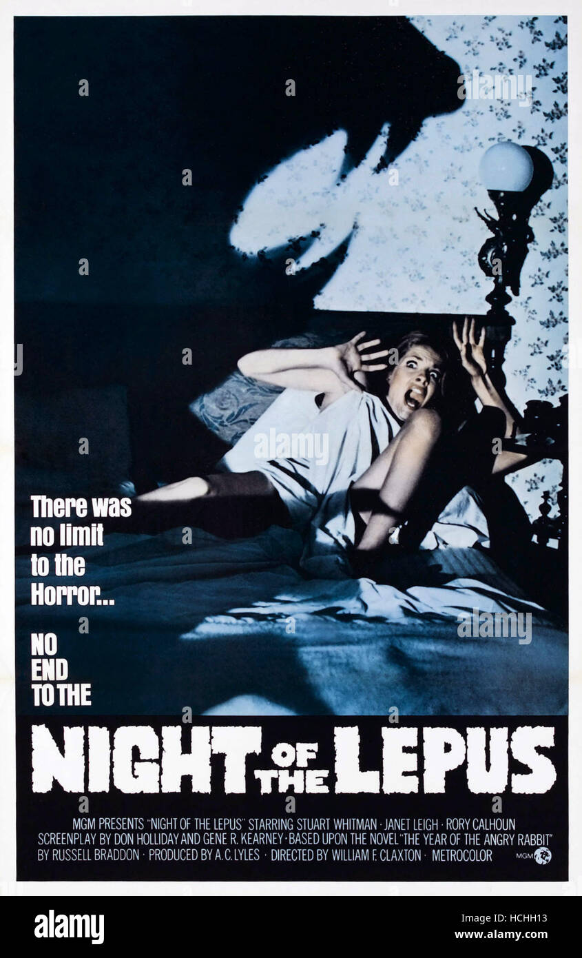 NIGHT OF THE LEPUS, 1972 Stock Photo - Alamy