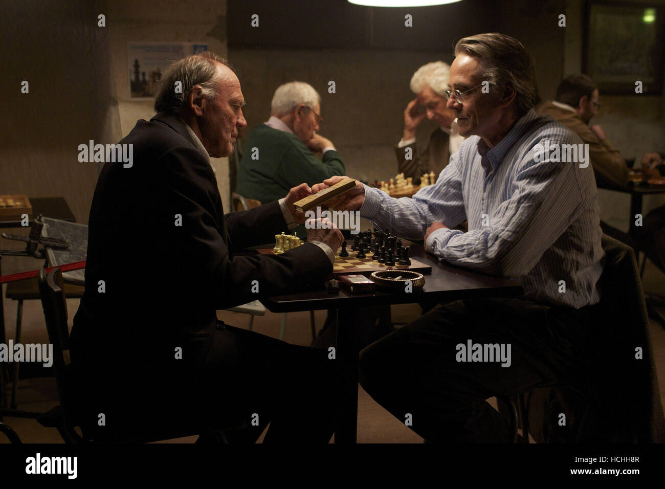 NIGHT TRAIN TO LISBON, from left: Bruno Ganz, Jeremy Irons, 2013. ph ...