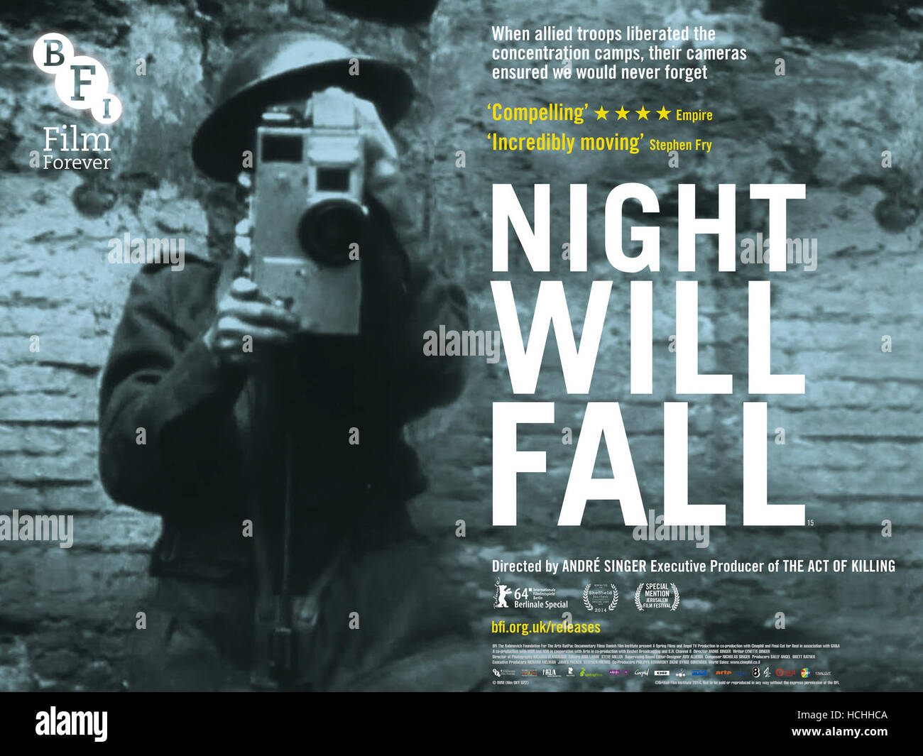 NIGHT WILL FALL, British poster, 2014. ©RatPac Documentary Films ...