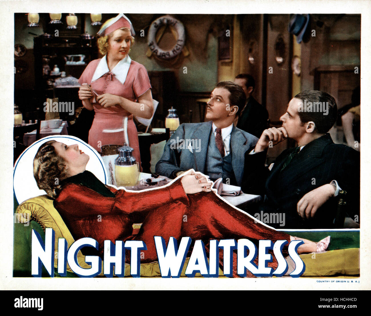 NIGHT WAITRESS, Margot Grahame, Gordon Jones, Vince Hayworth, 1936 ...