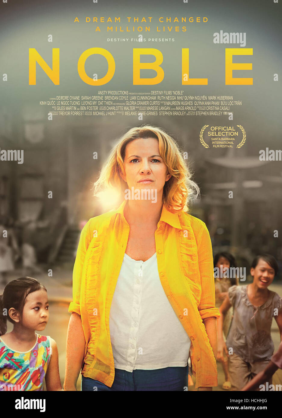 NOBLE, poster art, Deirdre O'Kane, 2014. © Aspiration Media / courtesy ...