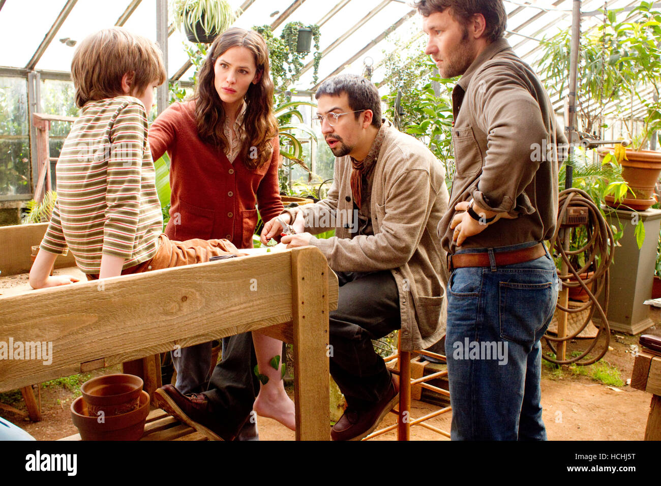THE ODD LIFE OF TIMOTHY GREEN, from left: CJ Adams, Jennifer Garner ...