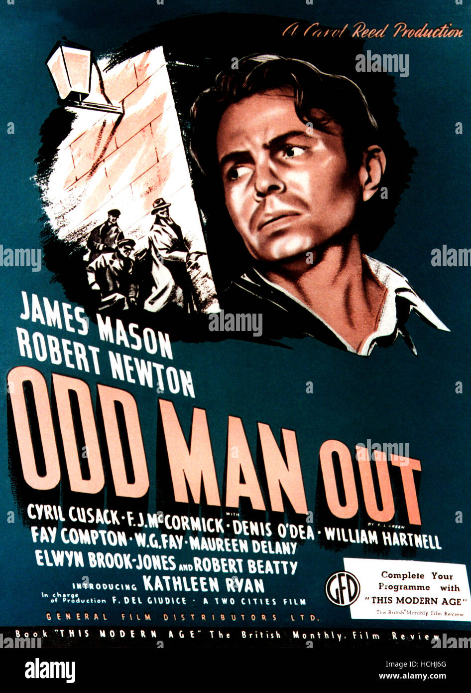 ODD MAN OUT, James Mason, 1947 Stock Photo - Alamy