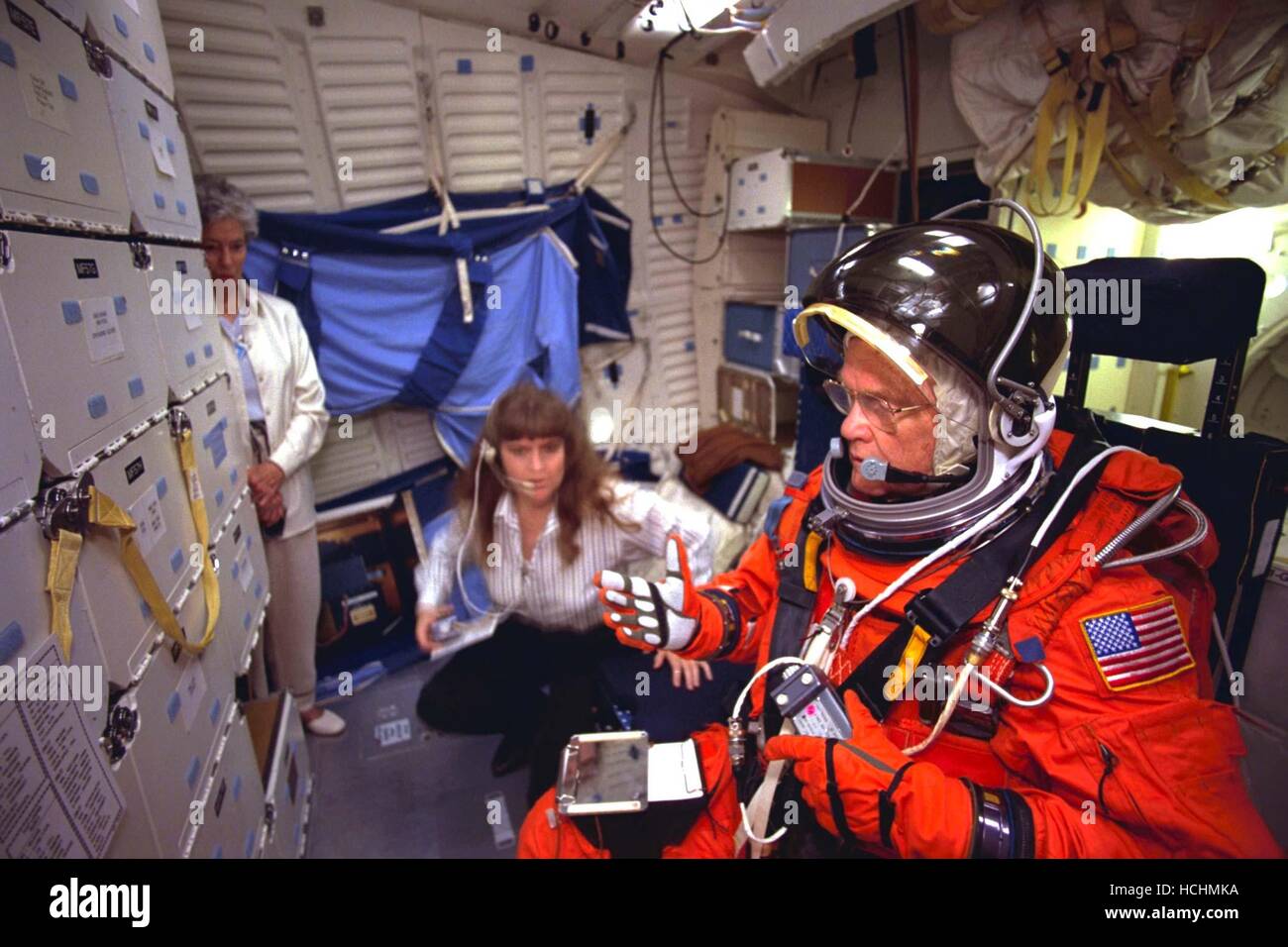 Space shuttle discovery flight deck hi-res stock photography and images ...