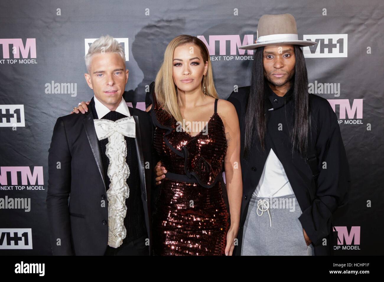 New York, NY, USA. 8th Dec, 2016. Drew Elliot, Rita Ora, Law Roach at ...