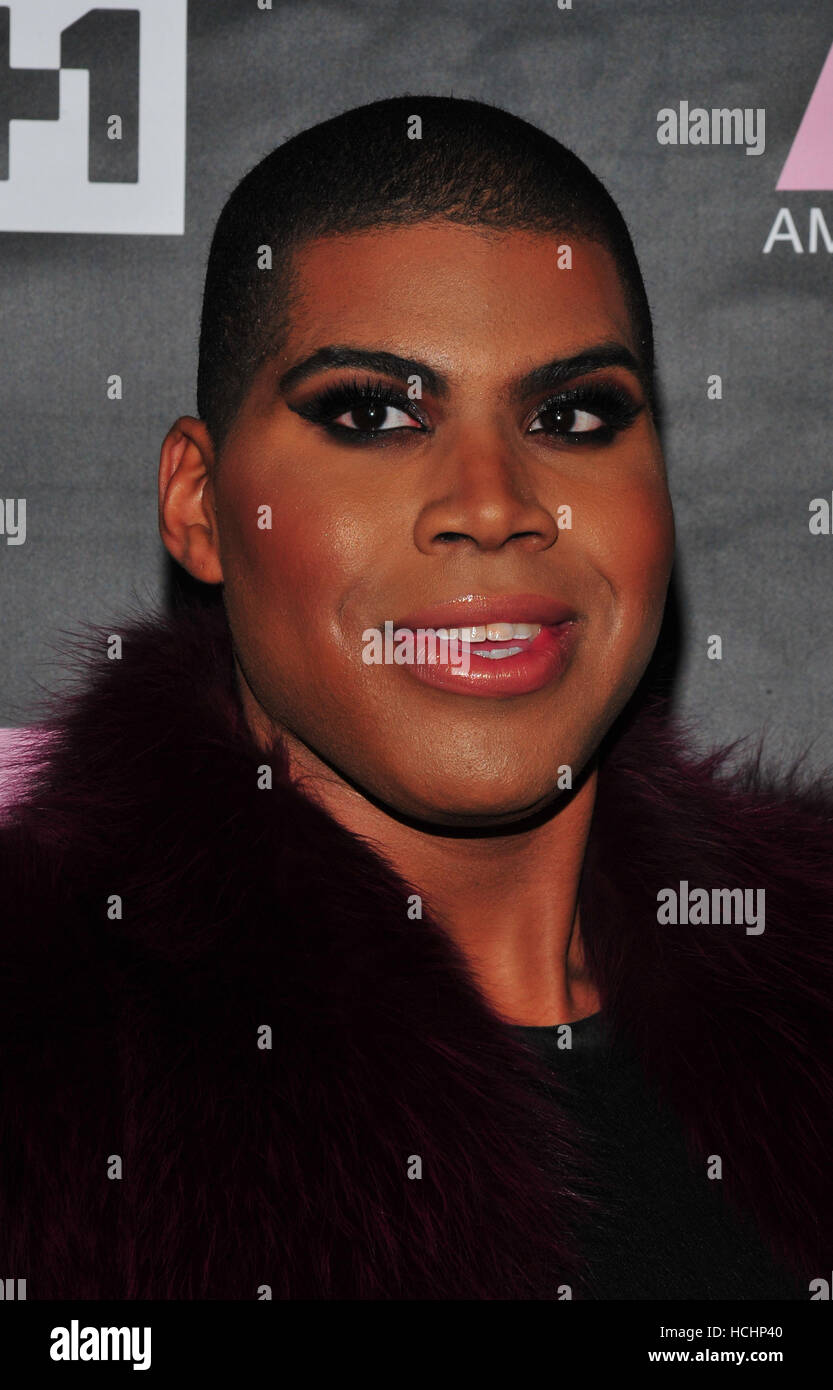 New York Usa 8th Dec 2016 Ej Johnson Attends The Vh1 Americas Next Top Model Premiere Party