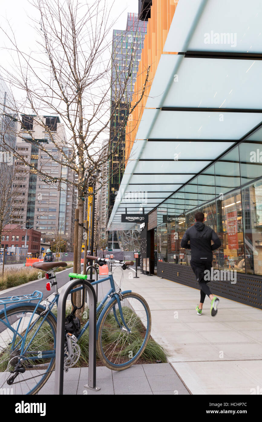 Amazons headquarters campus hi-res stock photography and images - Alamy