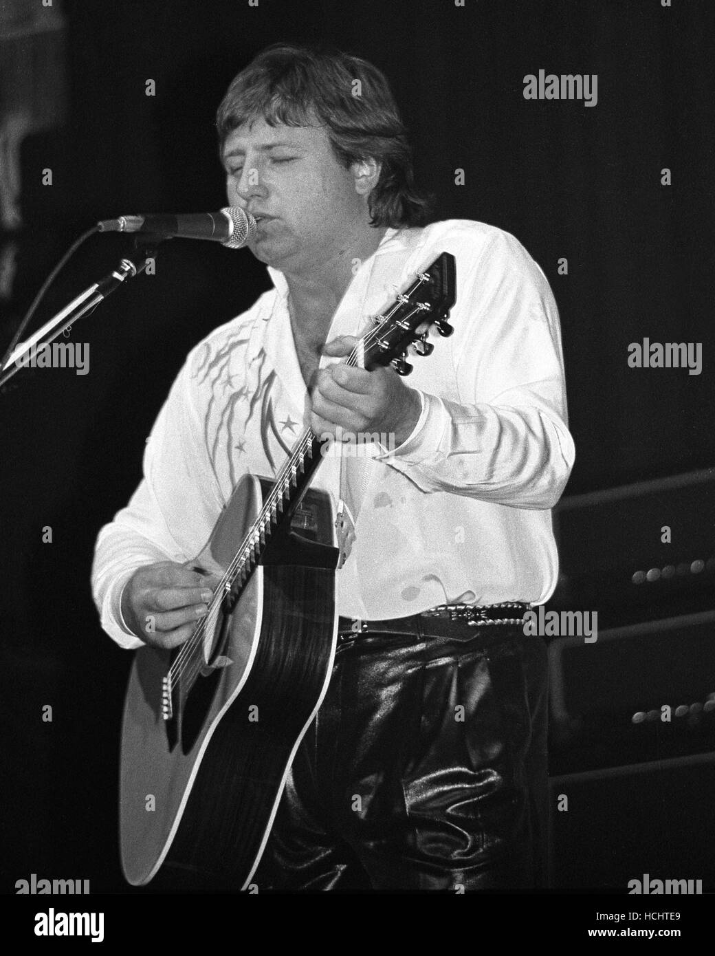Greg lake 1981 Black and White Stock Photos & Images - Alamy