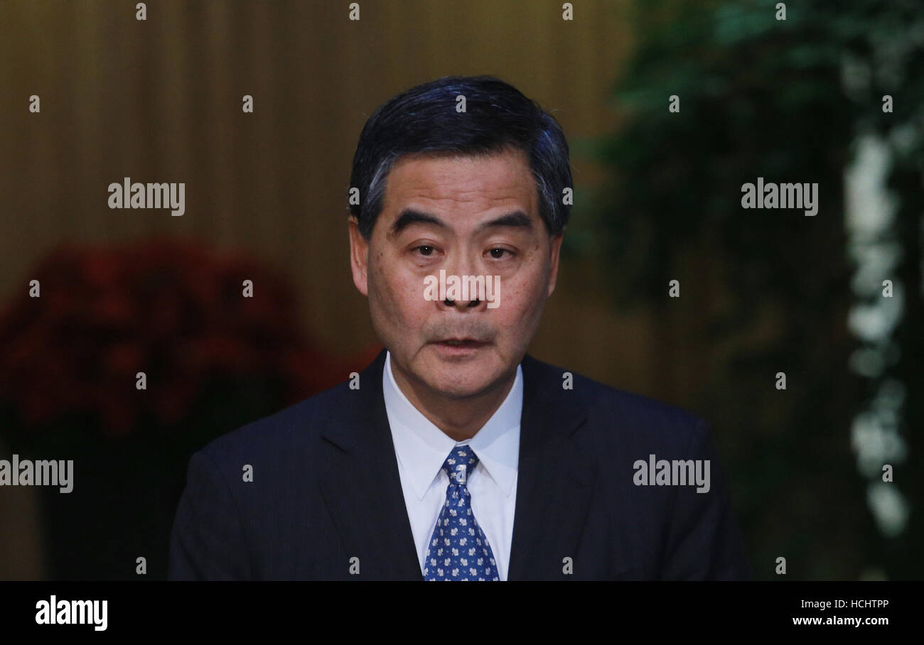 Hong Kong, China. 9th Dec, 2016. China's Hong Kong Chief Executive ...