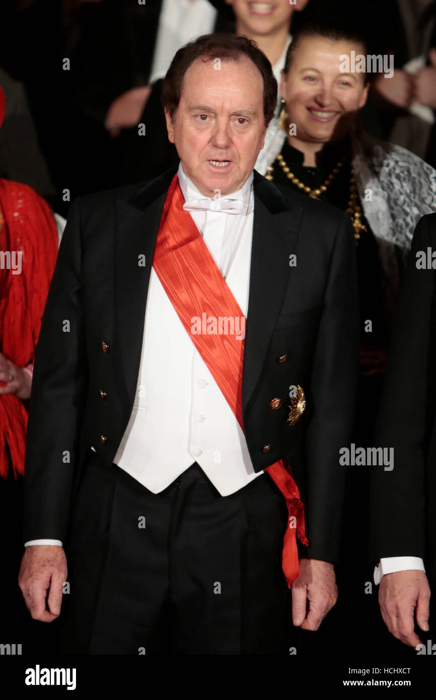 Jaime Alfonsin during a official dinner in the Palace of the Dukes of ...