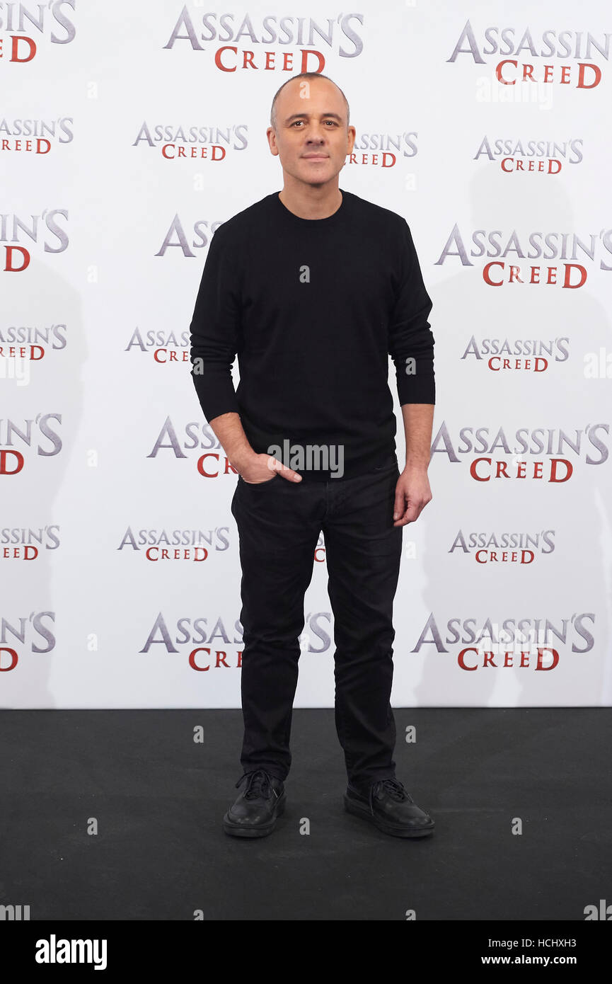 Actor Javier Gutierrez during the photocall of the film "AssassinsÂ´s ...