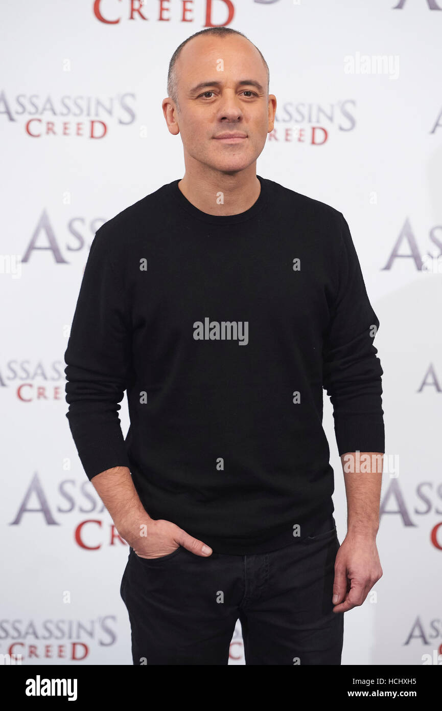 Actor Javier Gutierrez during the photocall of the film "AssassinsÂ´s ...