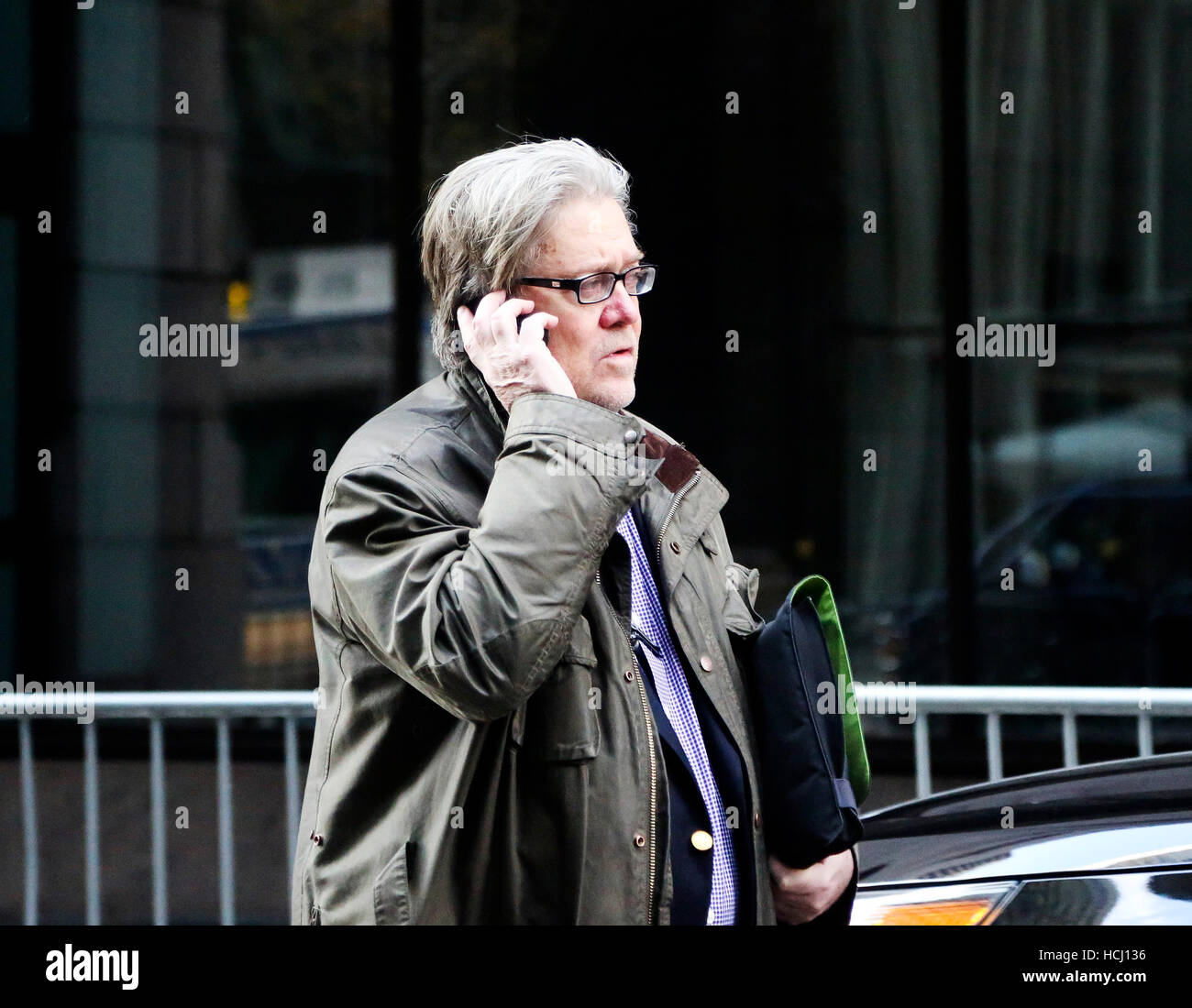 New York, USA. 9th December, 2016. Steve Bannon, chief strategist for ...
