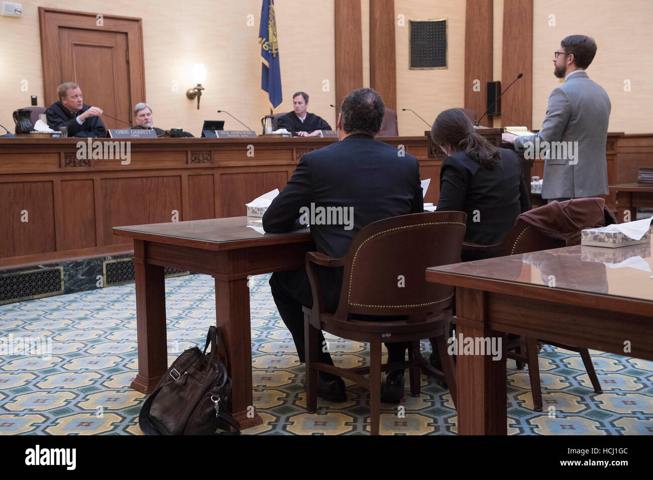 Three judge panel testimony hi-res stock photography and images - Alamy