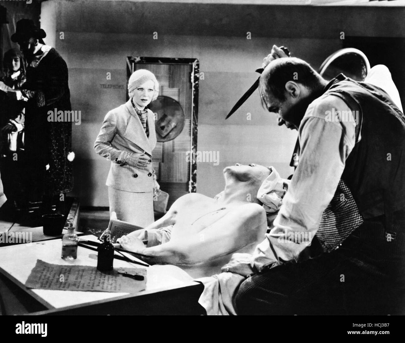 MYSTERY OF THE WAX MUSEUM, Glenda Farrell, Matthew Betz, 1933 Stock ...