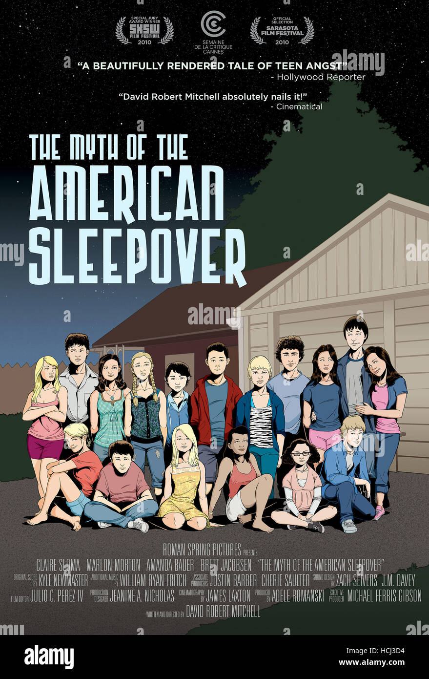 THE MYTH OF THE AMERICAN SLEEPOVER, US poster art, 2010. ©Sundance ...